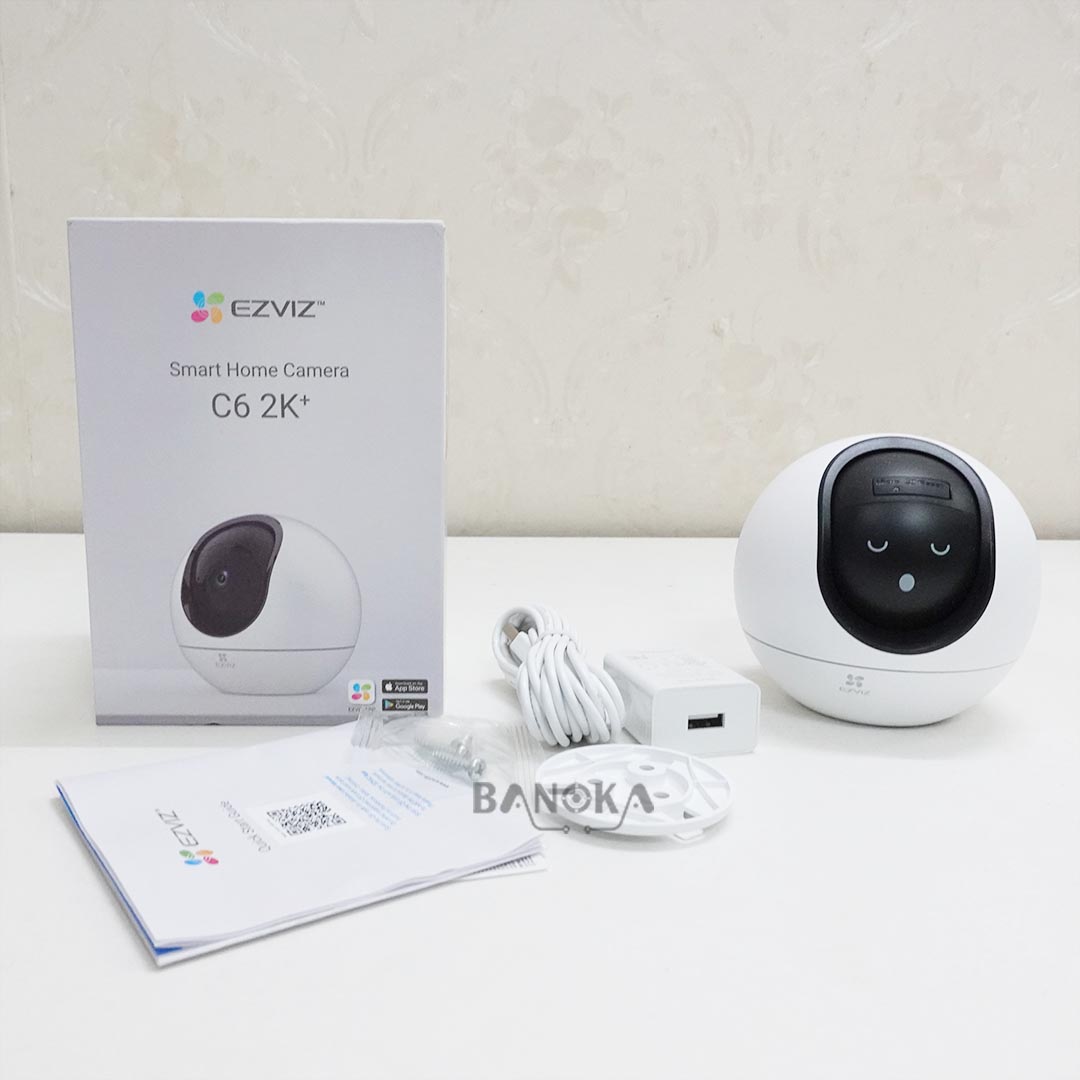 Bộ sản phẩm camera EZVIZ C6 2K 4MP