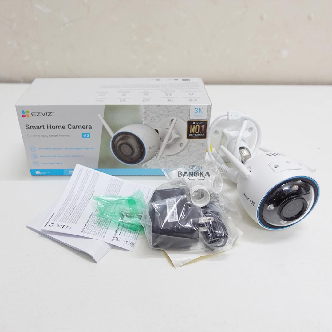 Bộ sản phẩm camera EZVIZ H3 5MP